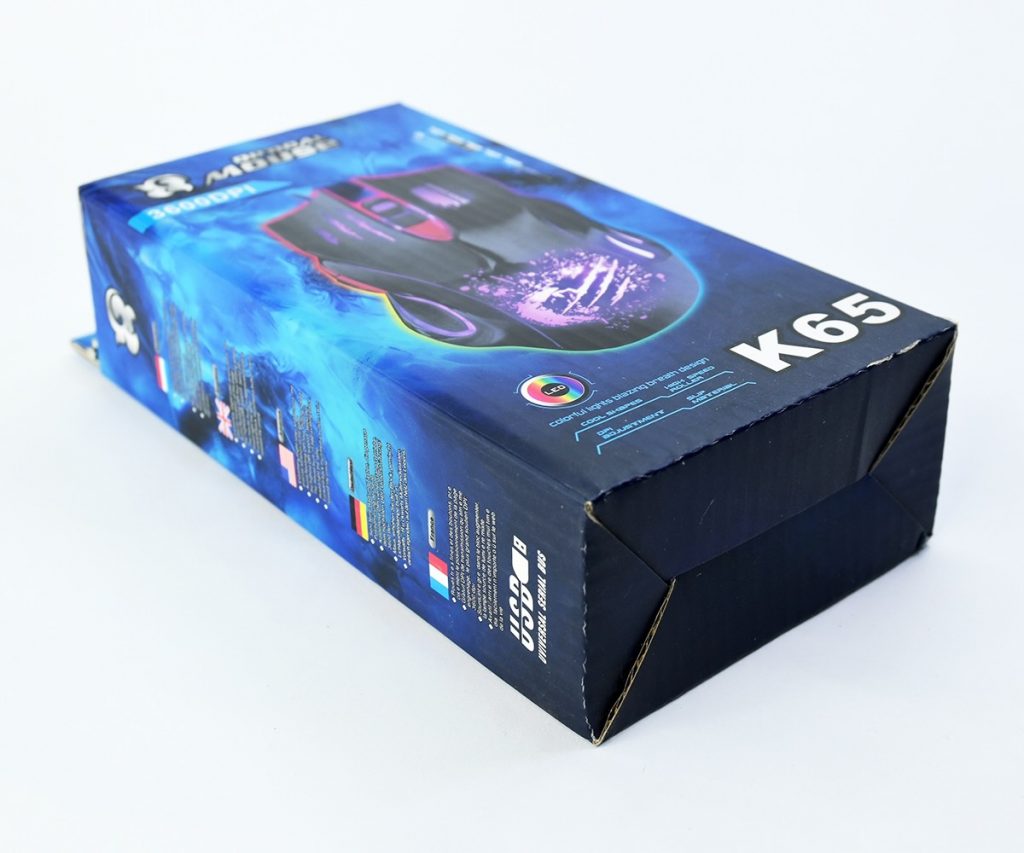 Optical Mouse K65 The Gaming Mouse DPI button – CM Shop