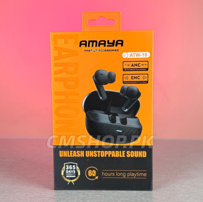 AMAYA ATW-18 Earbuds ANC+ENC - CM Shop